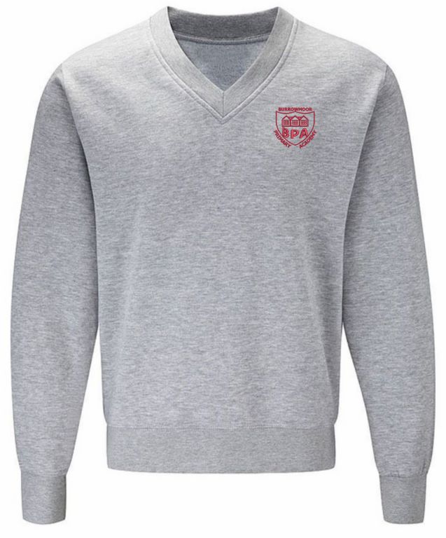 Burrowmoor Primary V Neck Sweatshirt – Total Clothing