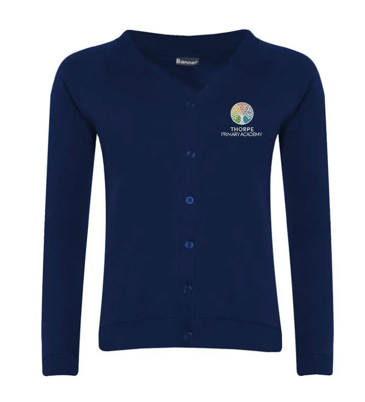 Thorpe Primary Cardigan - NEW LOGO – Total Clothing