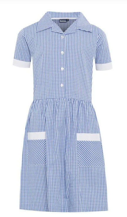 Ayr Gingham Summer Dress – Total Clothing