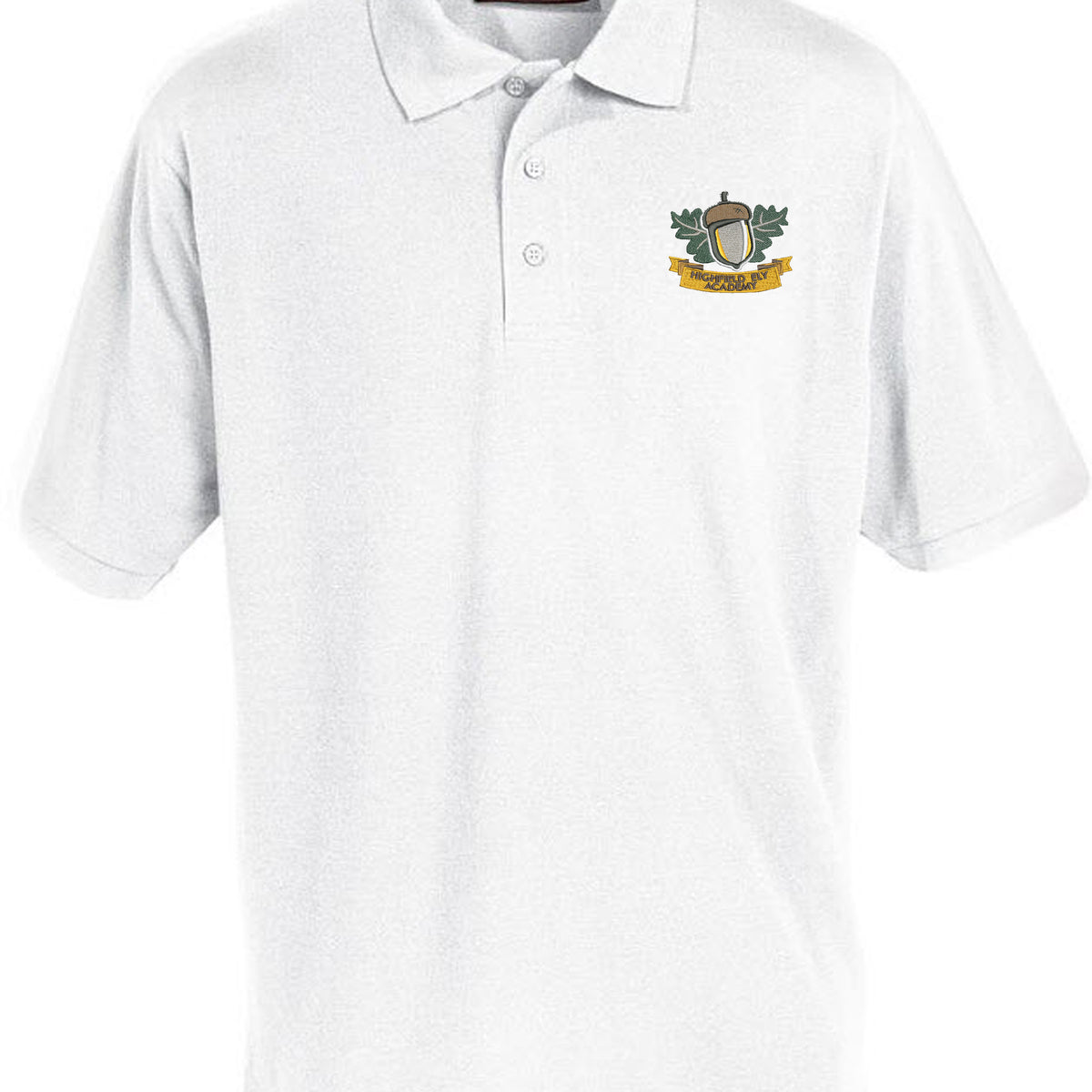 Highfield Ely Academy Cogs Polo Shirt White – Total Clothing