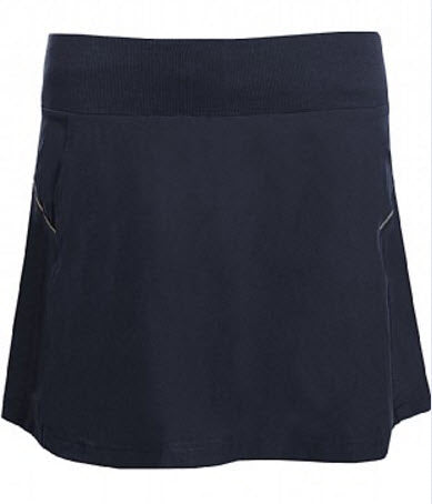 PE Skort Navy/Silver – Total Clothing