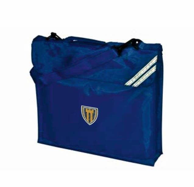 Castle Newnham Primary book bag with strap – Total Clothing