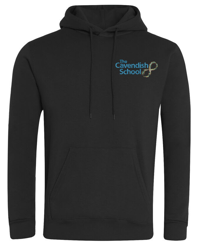 The Cavendish School Hooded Sweatshirt Black – Total Clothing